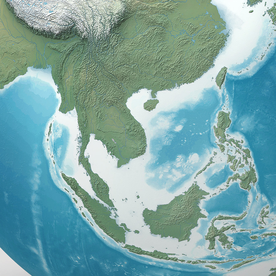 ArtStation - 3D Earth Model (high poly count) | Resources