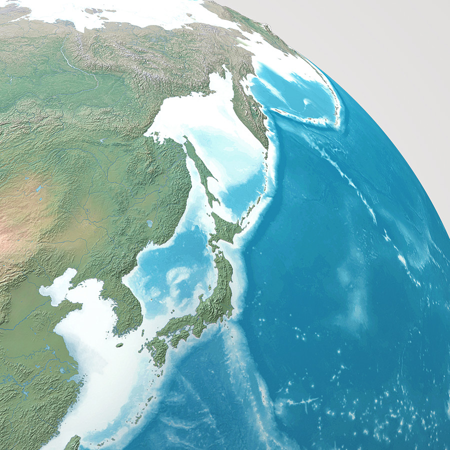 ArtStation - 3D Earth Model (high poly count) | Resources