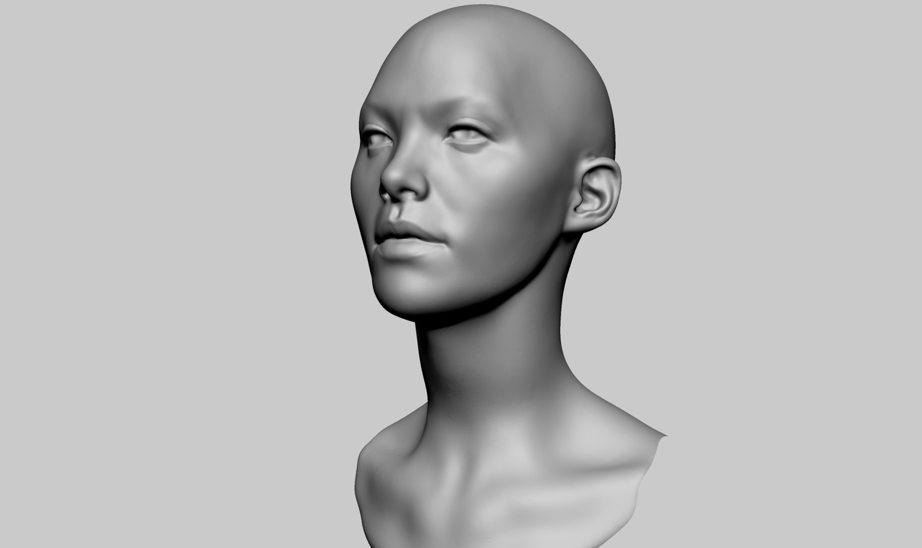 ArtStation - Base Female Head 05 | Resources