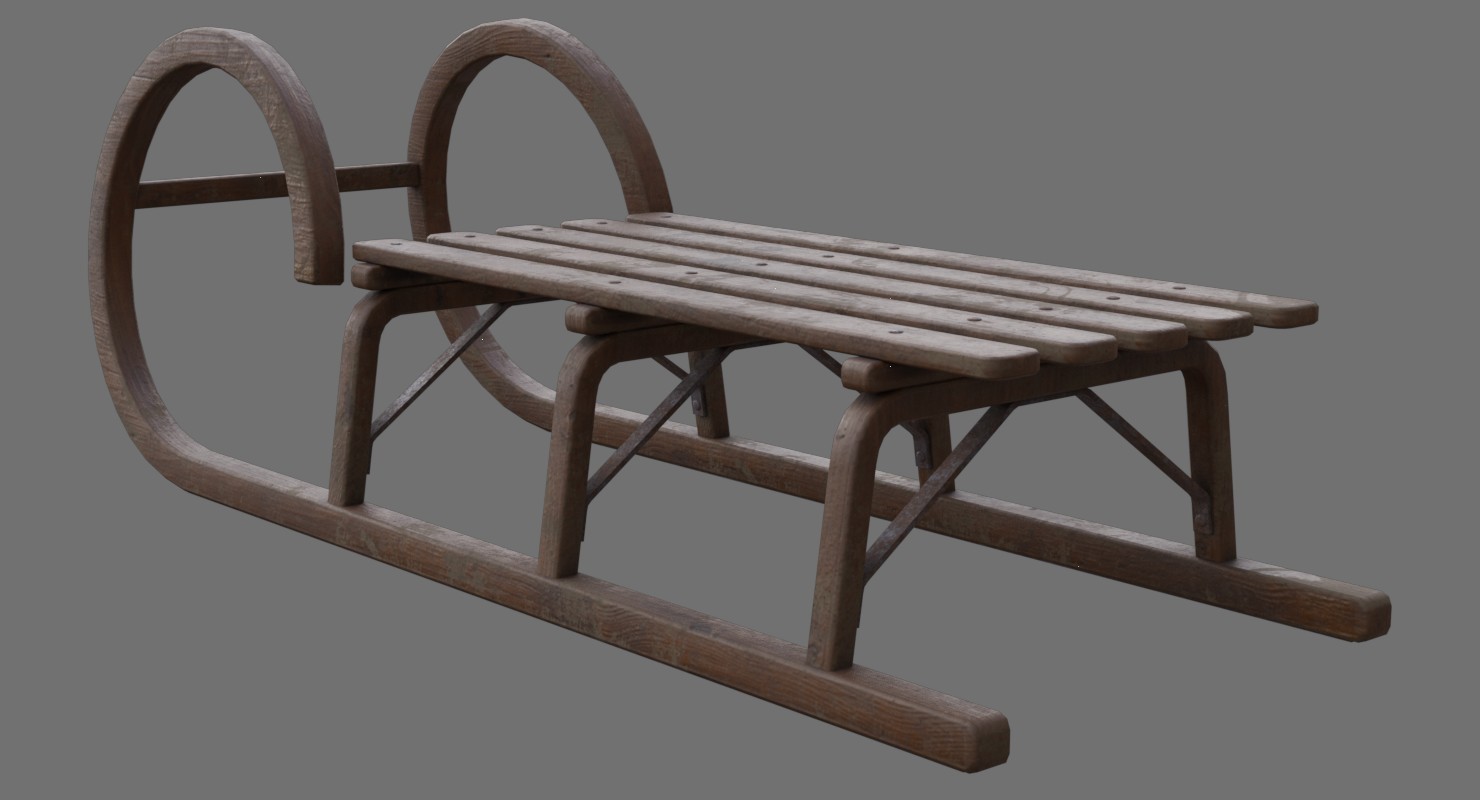 ArtStation - Sled 2B | Game Assets