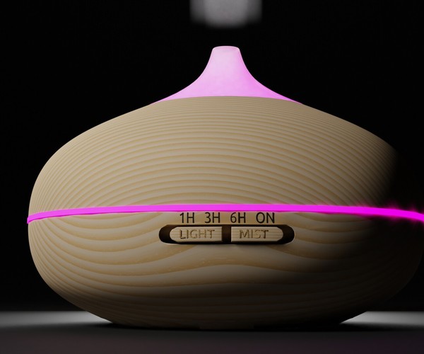 ArtStation - 3D Essential oil diffuser | Resources
