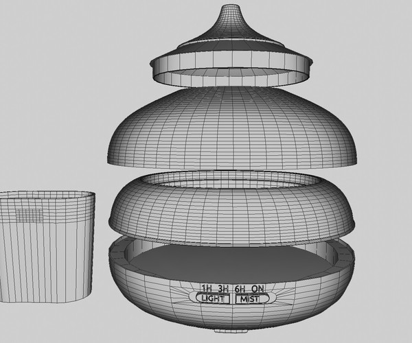 ArtStation - 3D Essential oil diffuser | Resources