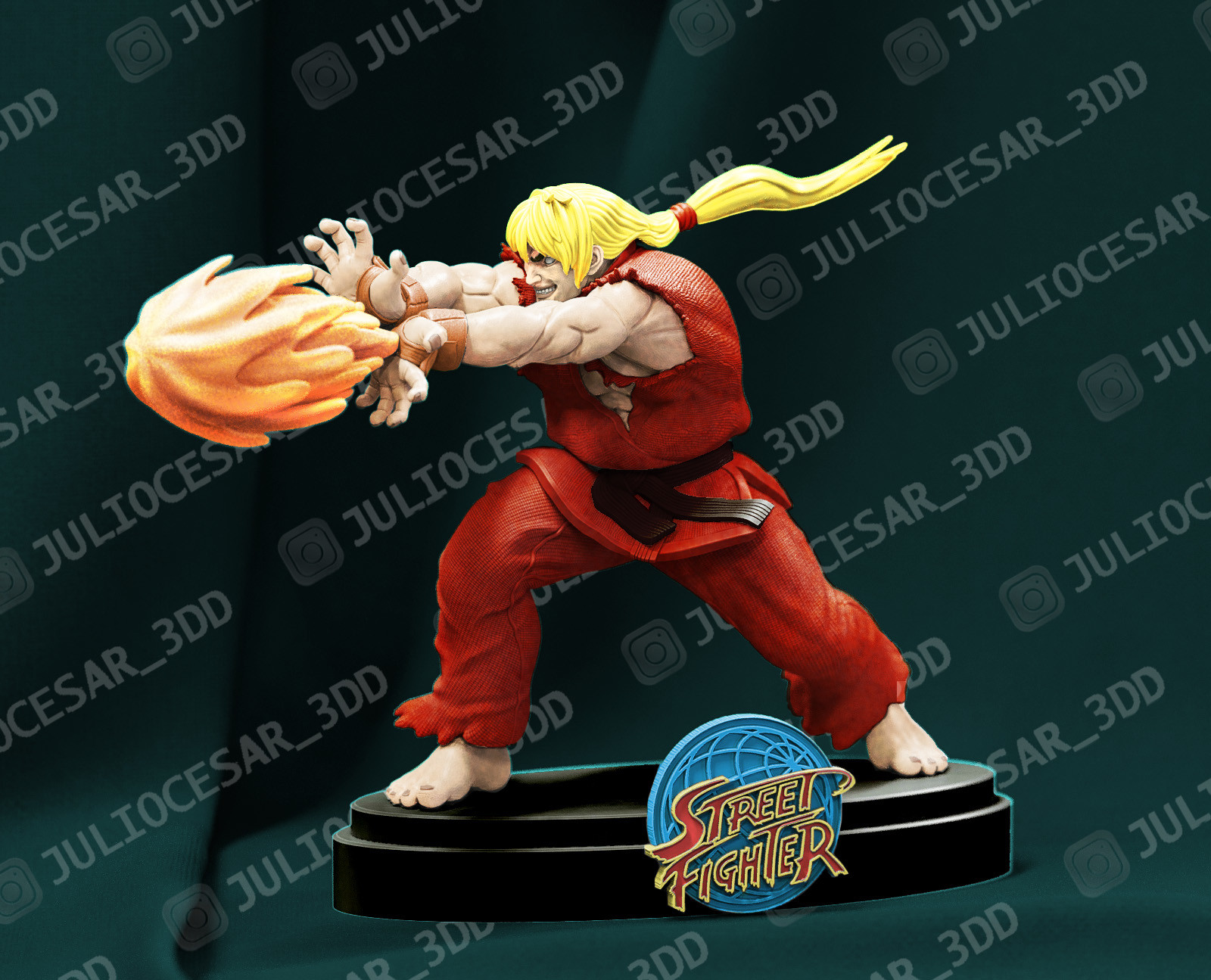 ArtStation - Street fighter - Ken masters | Resources