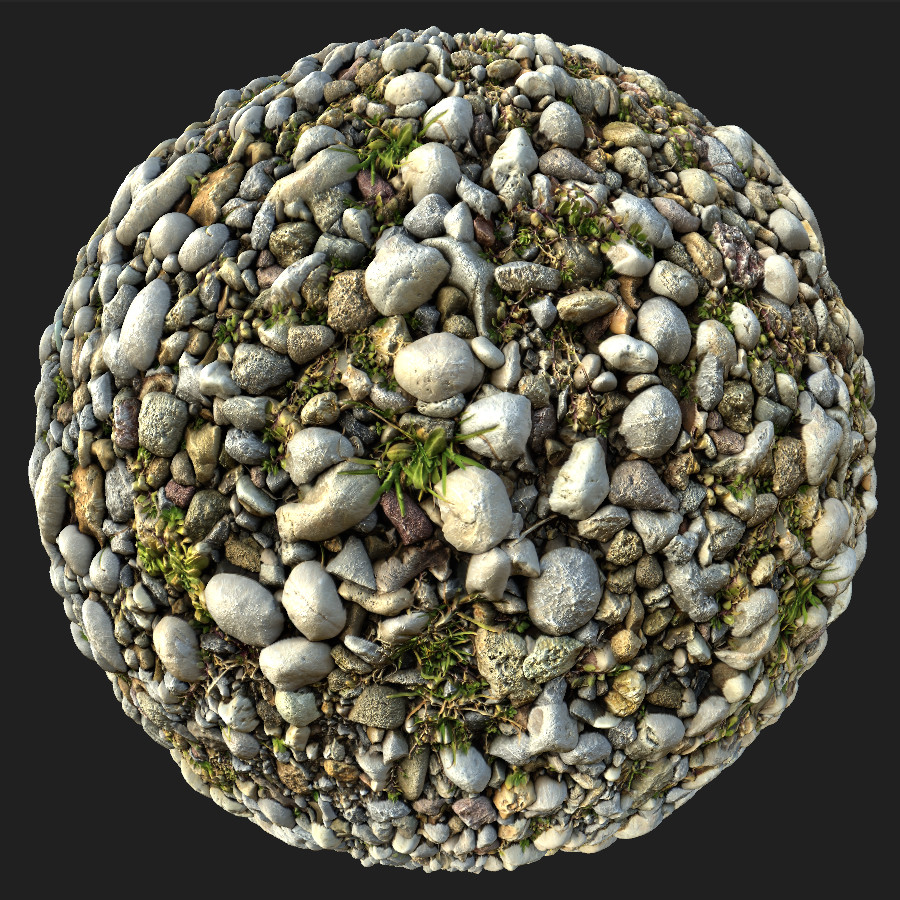 ArtStation - Pebble Ground Material Pack | Game Assets