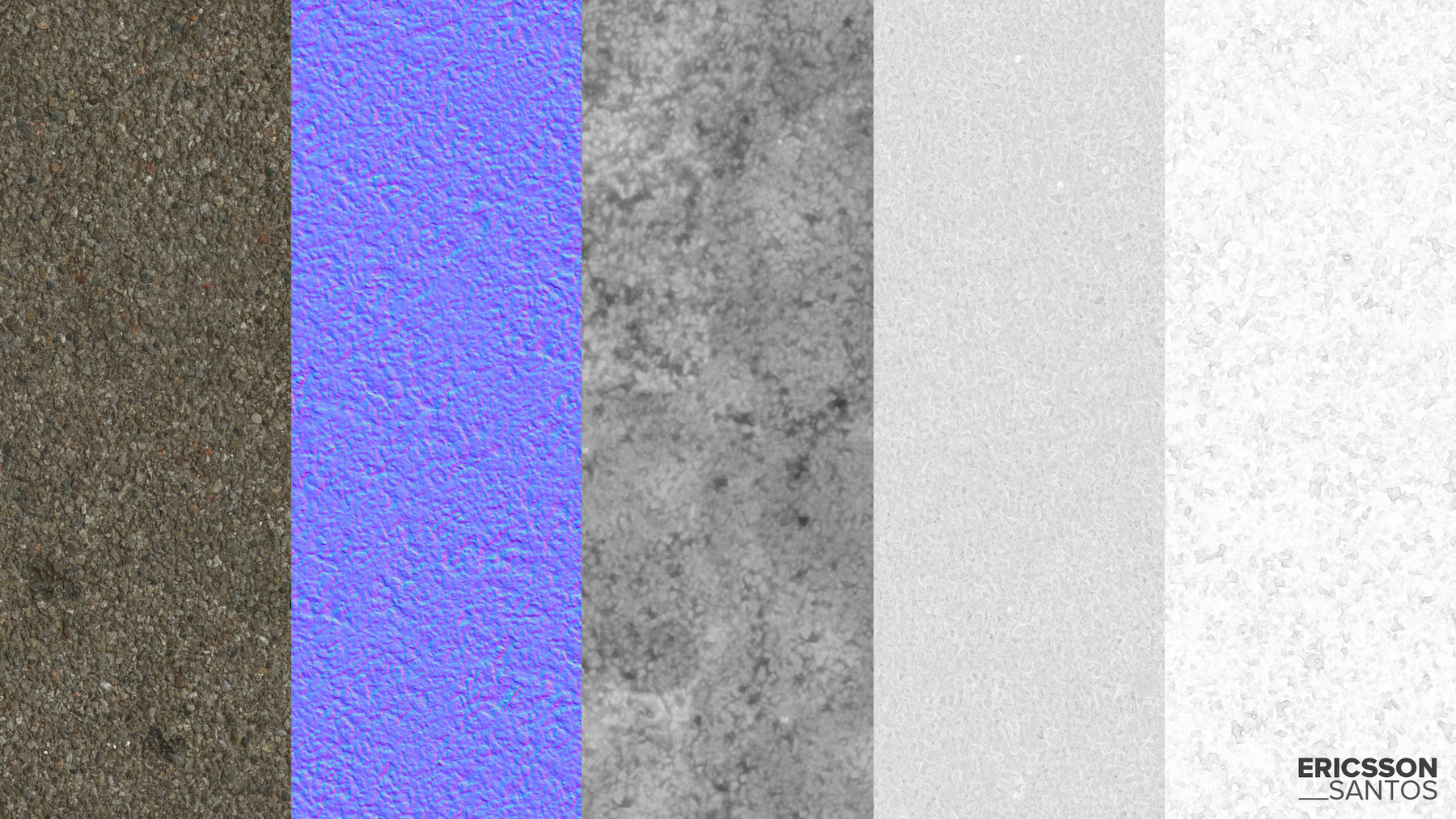 ArtStation - Gravel Pavement - Photogrammetry-based Environment Texture | Resources