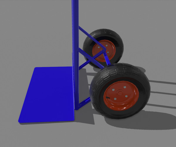 ArtStation - Industrial Hand Trolley 3 | Resources