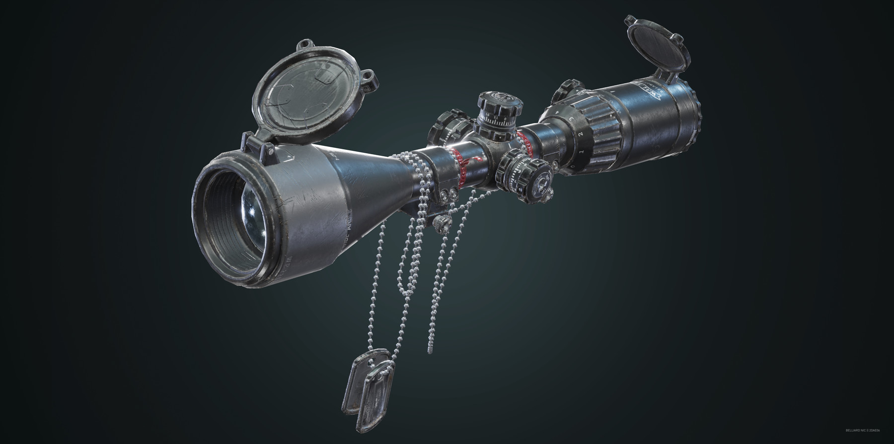 ArtStation - Sniper Scope - Game Ready | Game Assets