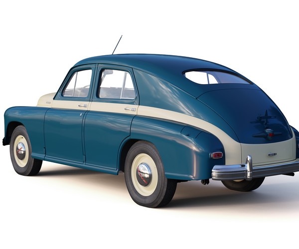 ArtStation - GAZ-M20V Pobeda 1955 | Resources