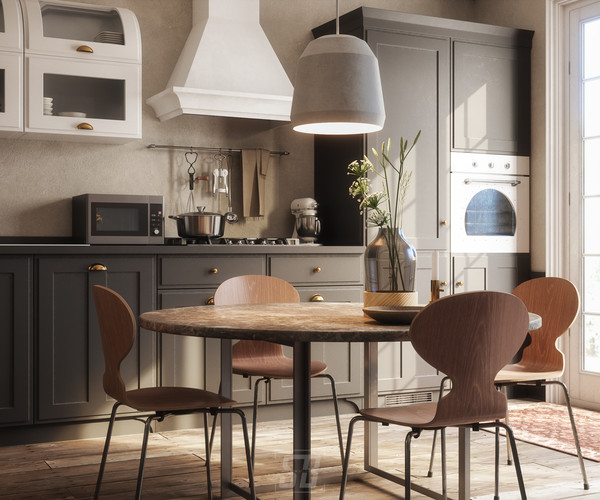 ArtStation - Kitchen Room | Resources