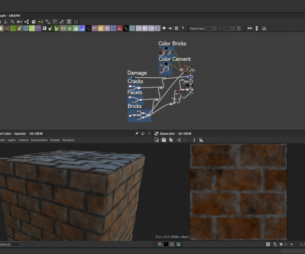 ArtStation - Substance Designer - Bricks | Tutorials