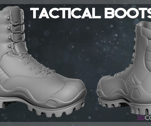 ArtStation - Tactical Boots .ZTL HIGHPOLY | Resources