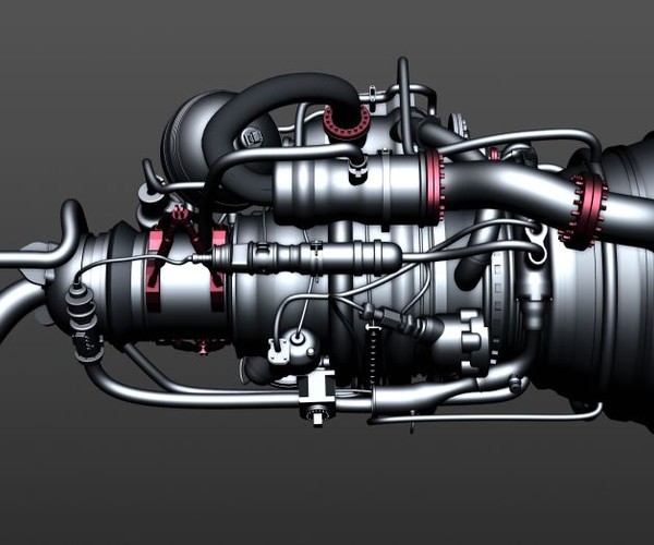 ArtStation - Rocket Thrusters - URAN-1 | Resources