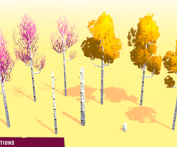 ArtStation - STORY - Tree Pack | Game Assets