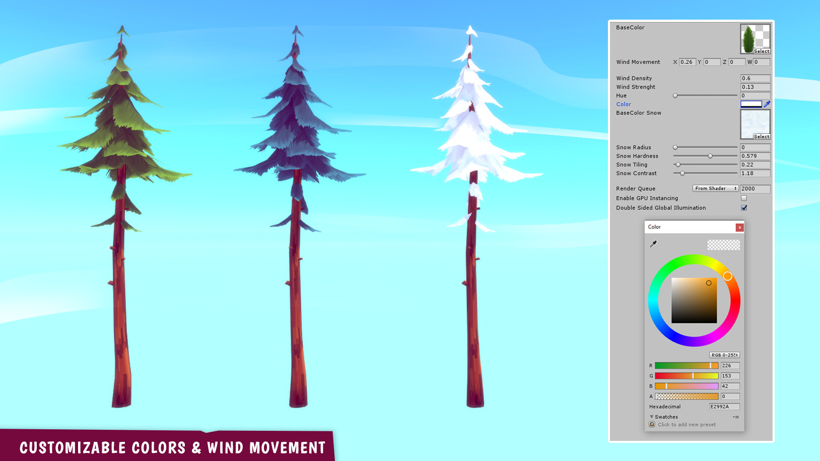ArtStation - STORY - Tree Pack | Game Assets