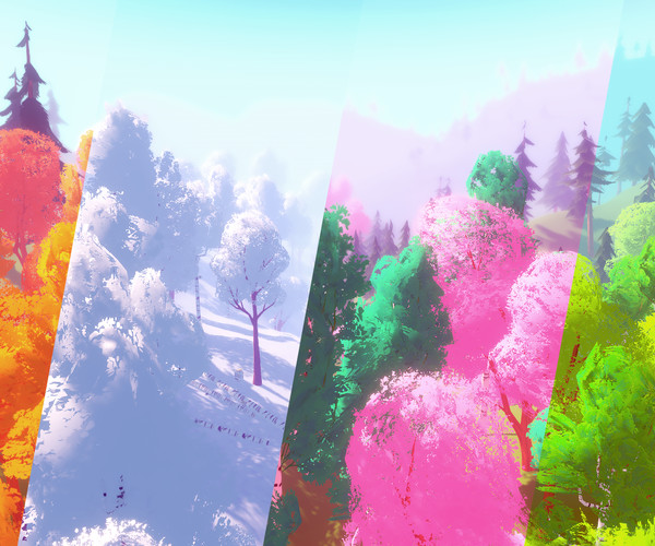 ArtStation - STORY - Tree Pack | Game Assets