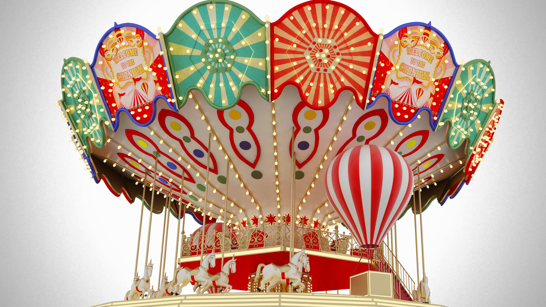 ArtStation - Carousel 3D model | Resources