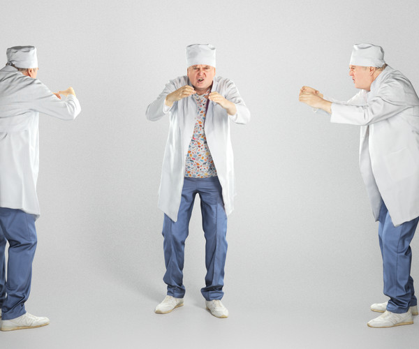 ArtStation - Evil doctor male 121 | Resources