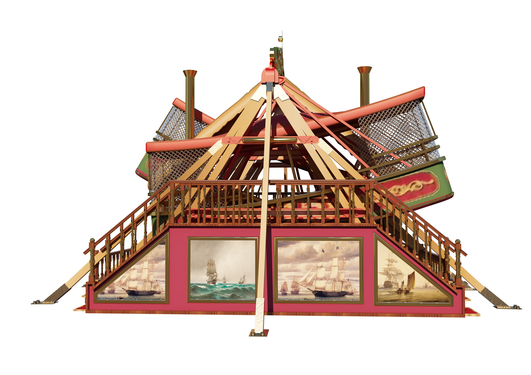 ArtStation - Carters Steam Fair 3D model | Resources