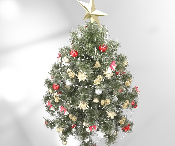 ArtStation - christmas tree 3D model | Resources
