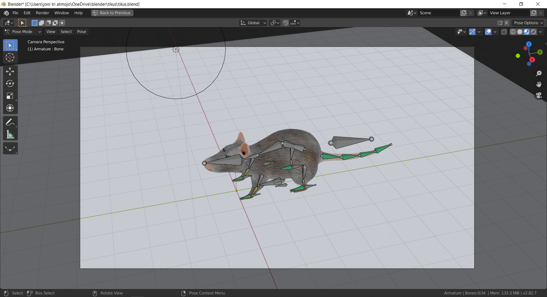 ArtStation - 3D Model Rat | Resources