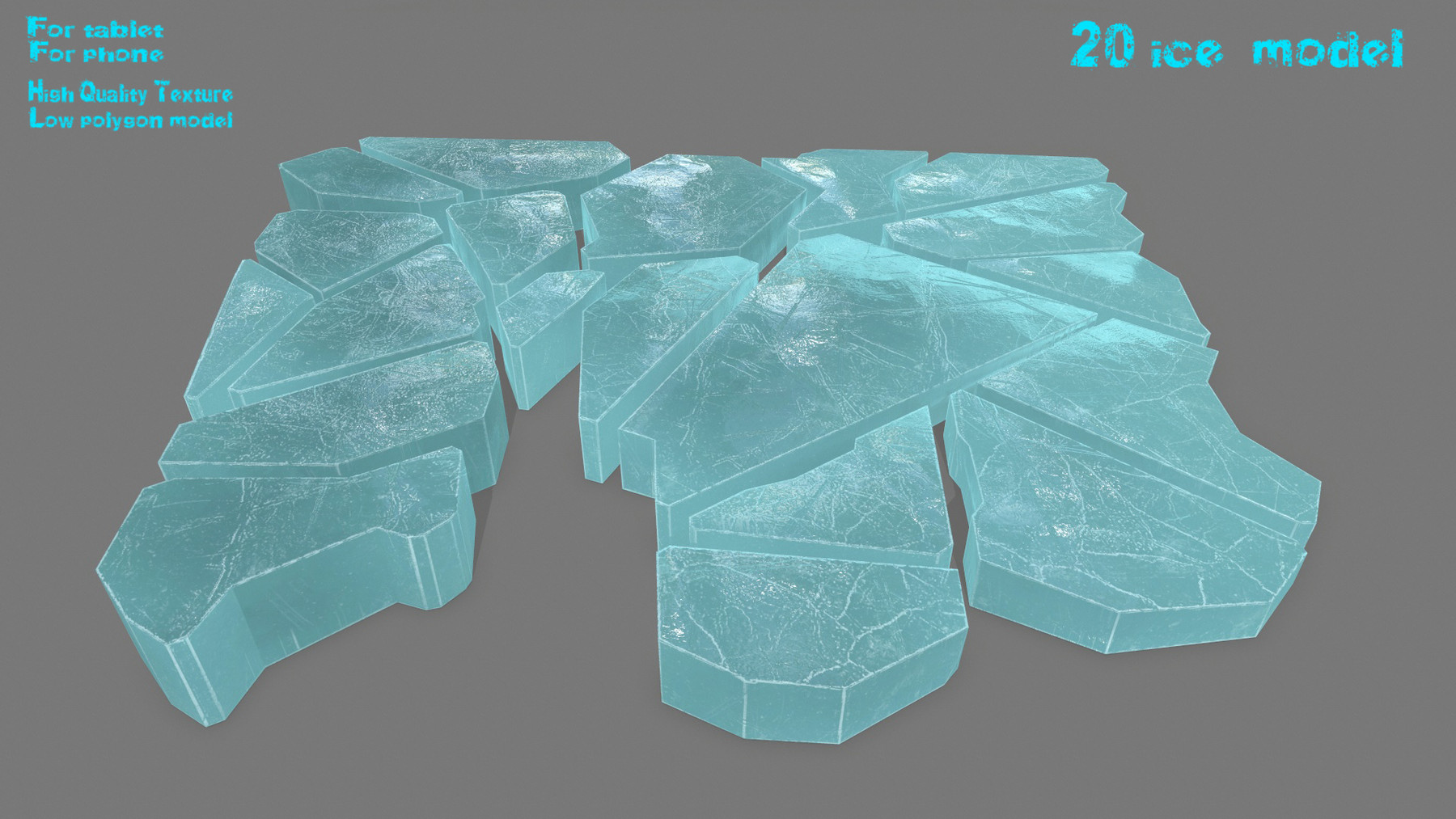 ArtStation - ice set | Game Assets