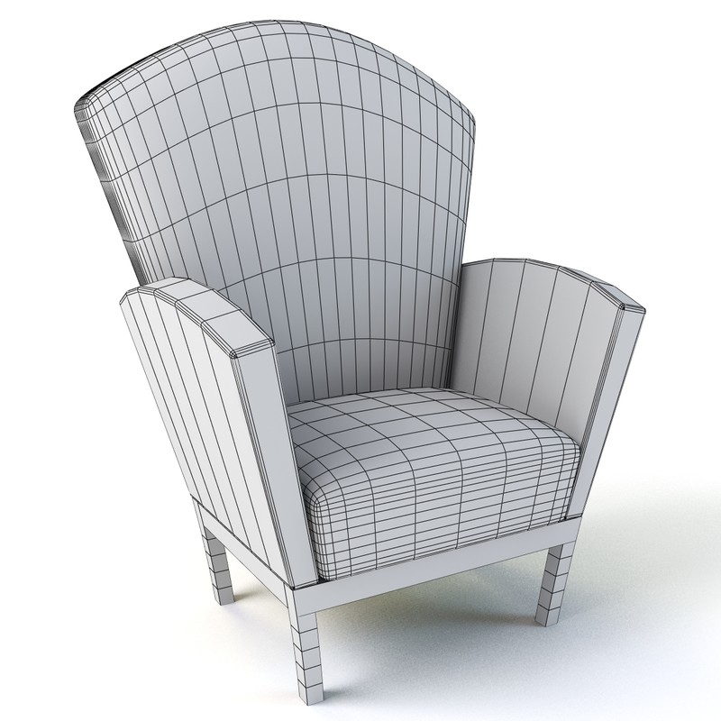 ArtStation - Cartoon Armchair Model 07 | Resources