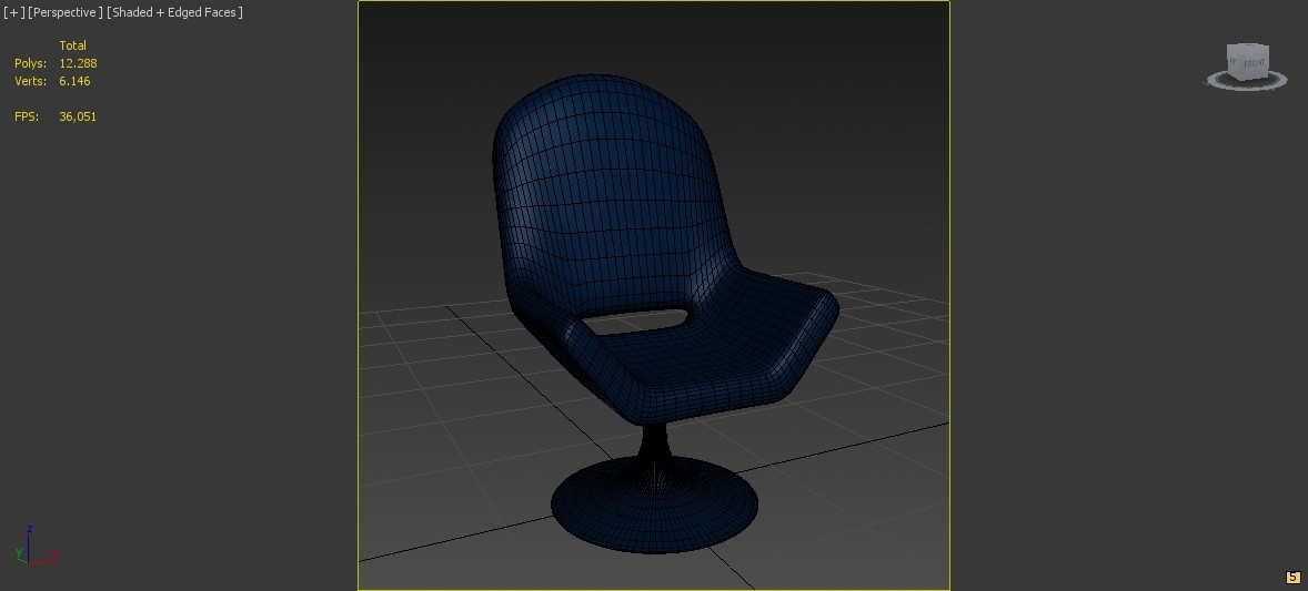 ArtStation - Cartoon Armchair Model 11 | Resources