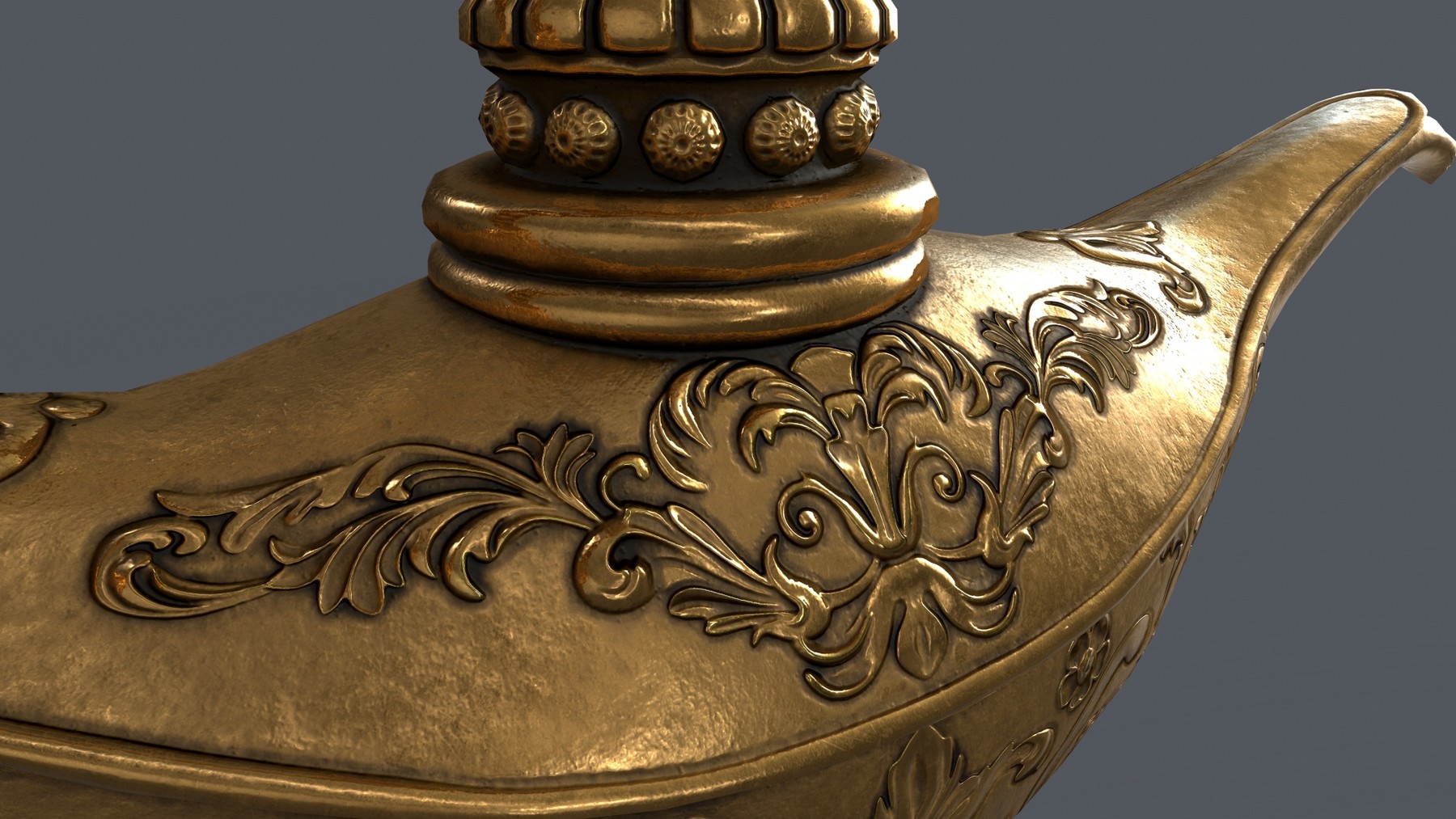 ArtStation - Magic Oil Lamp | Game Assets