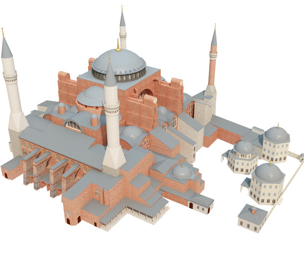 ArtStation - Hagia Sophia 3D model | Resources