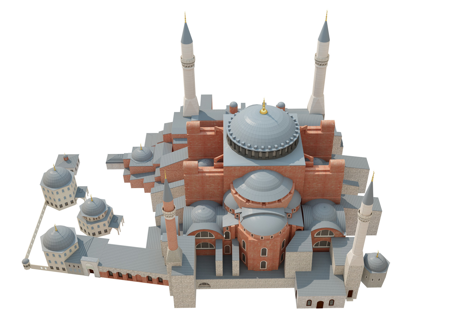 ArtStation - Hagia Sophia 3D model | Resources