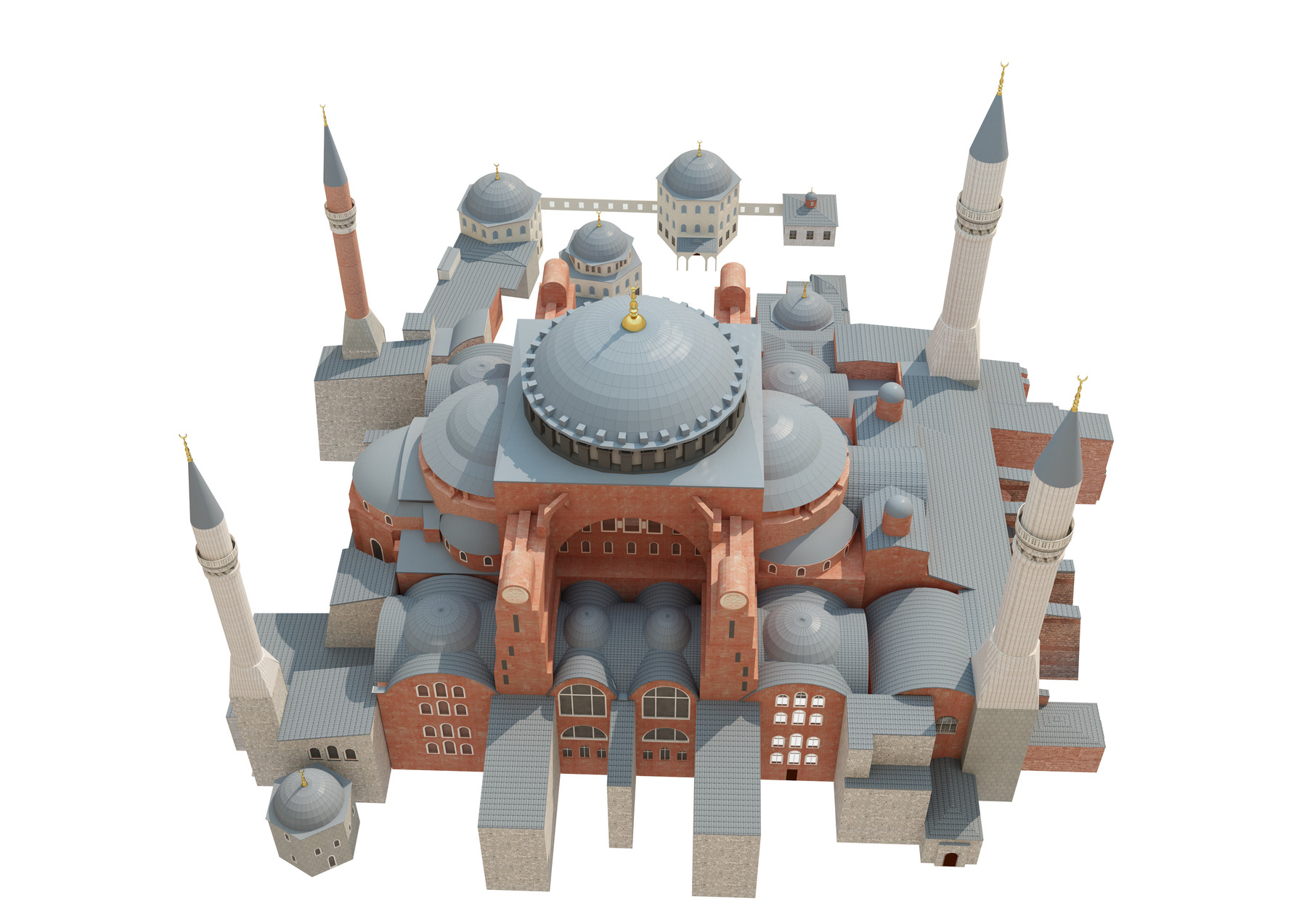 ArtStation - Hagia Sophia 3D model | Resources