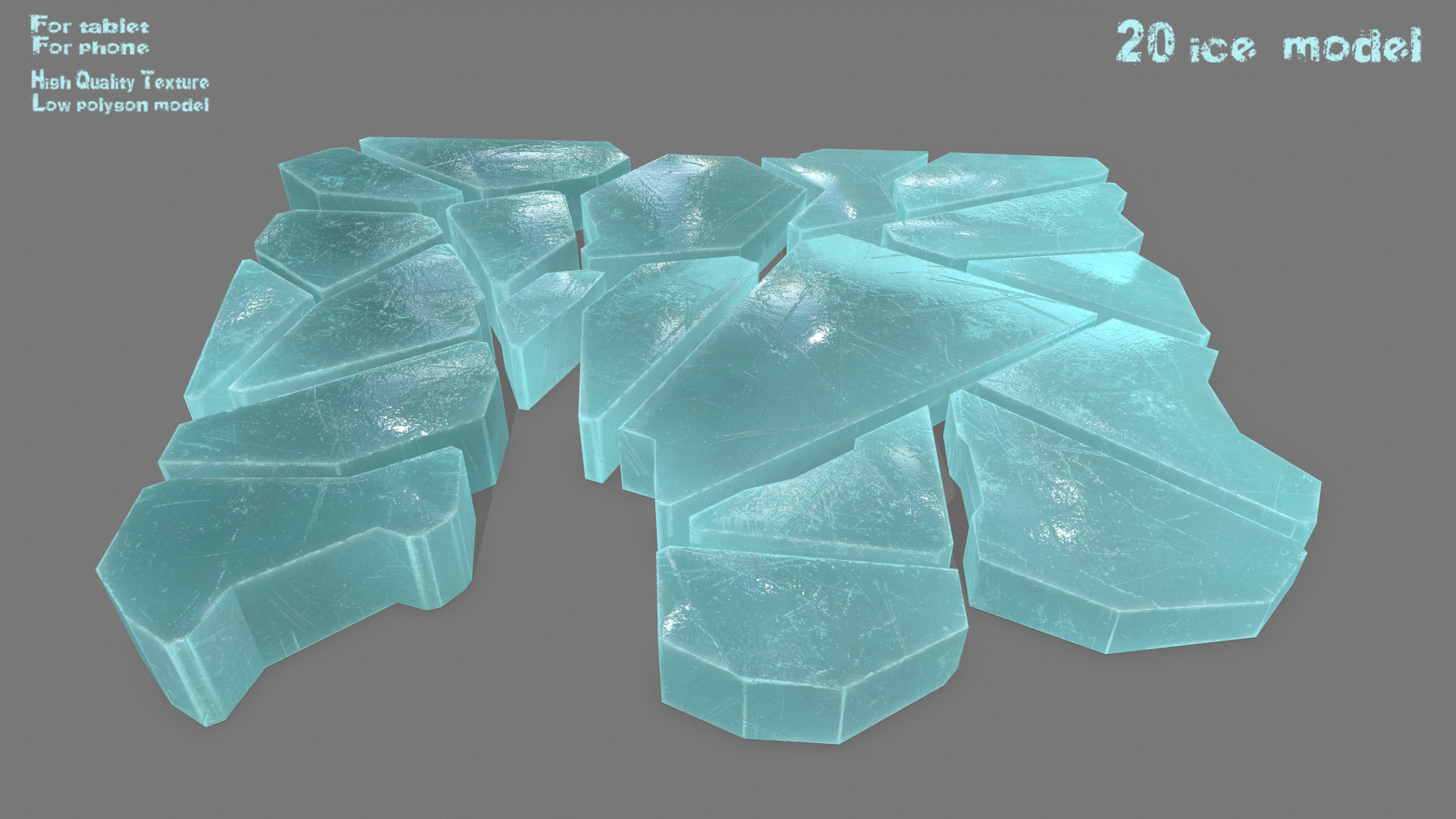 ArtStation - ice set | Game Assets