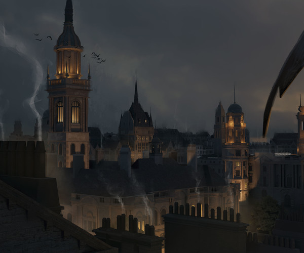 ArtStation - Arkham PSD File | Tutorials