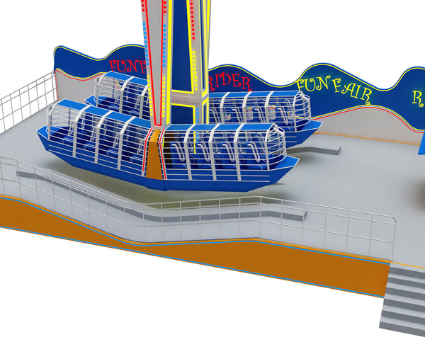 ArtStation - Funfair Rider 3D model | Resources