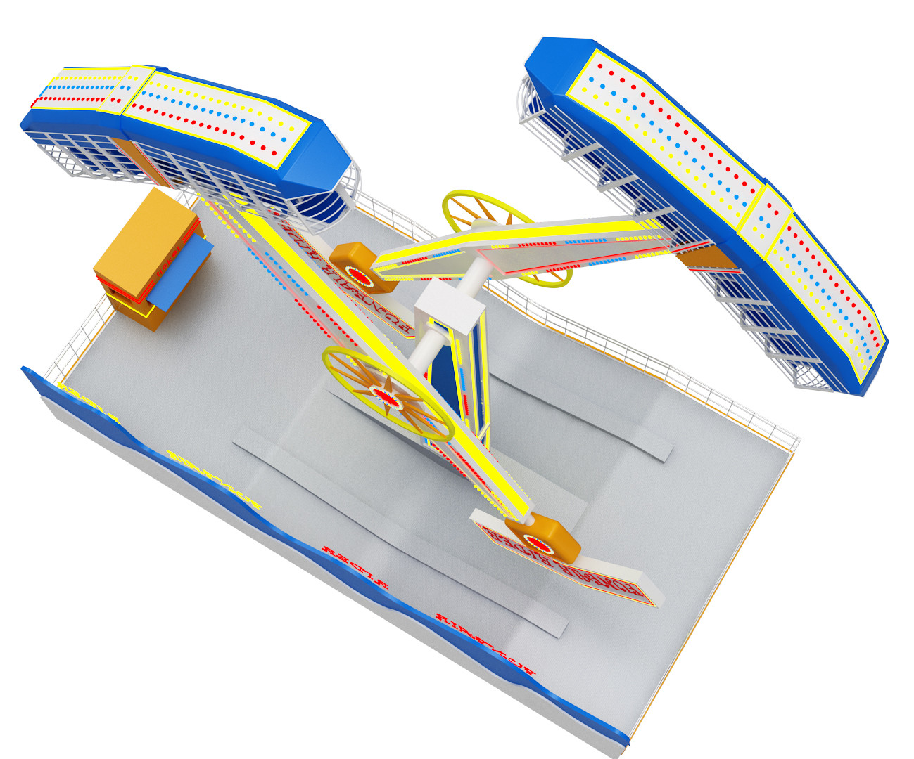 ArtStation - Funfair Rider 3D model | Resources