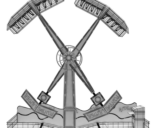 ArtStation - Funfair Rider 3D model | Resources