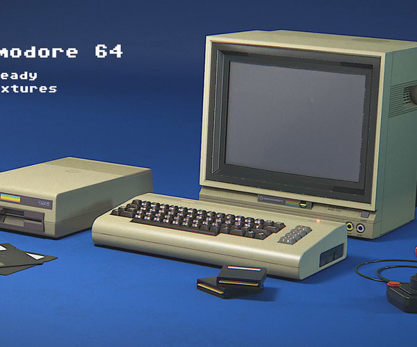 ArtStation - Commodore 64 - Retro Bundle Pack | Game Assets
