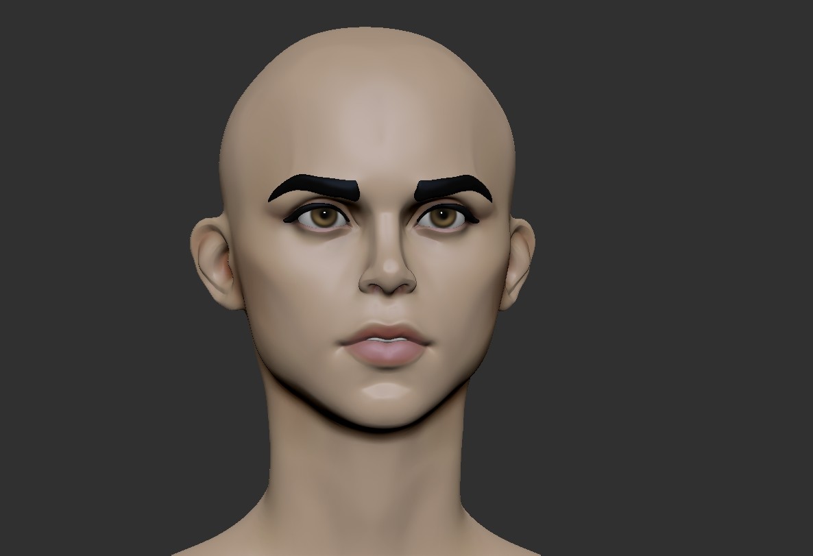 ArtStation - Stylized Head Female 2 | Resources