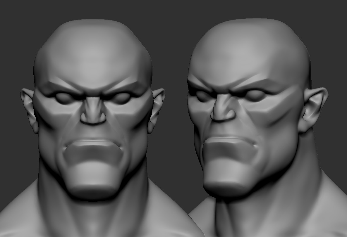 ArtStation - Stylized enemy basemesh1 | Resources