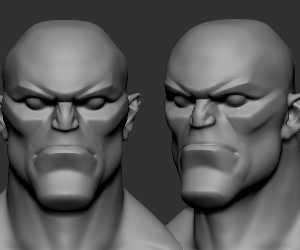ArtStation - Stylized enemy basemesh1 | Resources