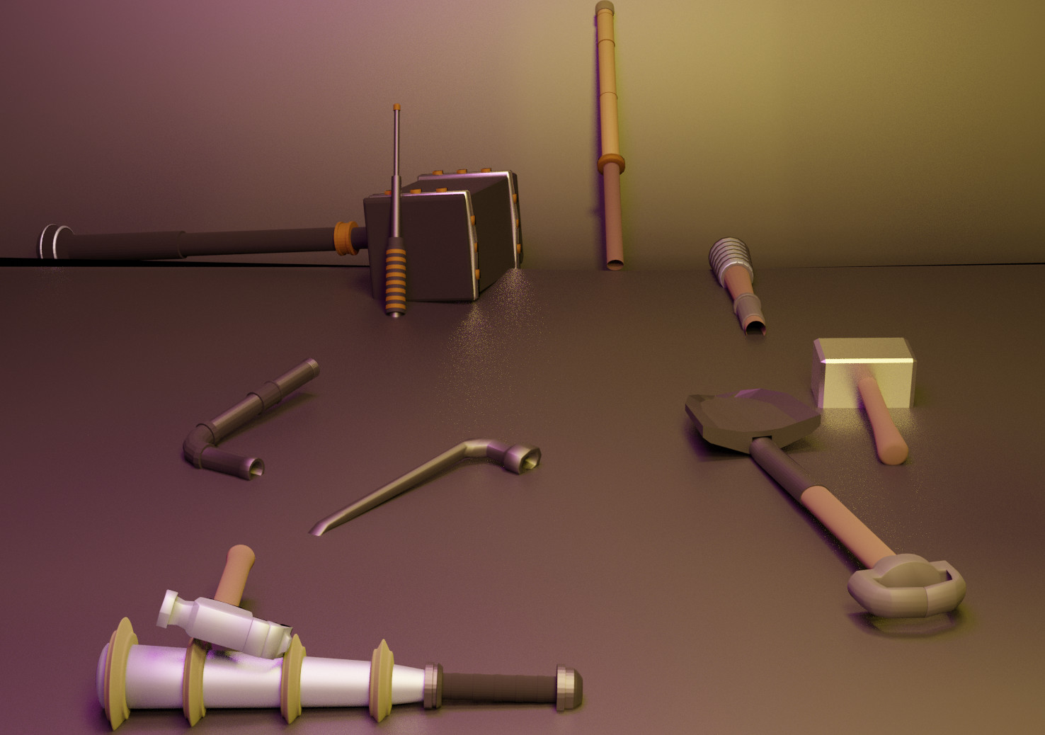 ArtStation - Melee Weapon Set | Resources