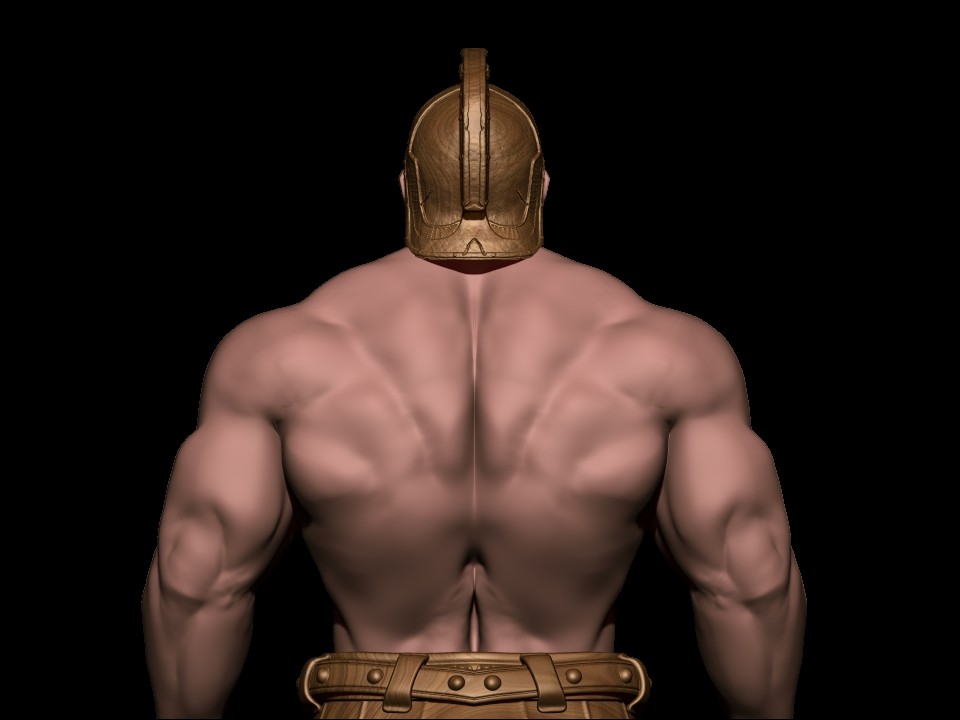 ArtStation - bodybuilder fighter | Game Assets