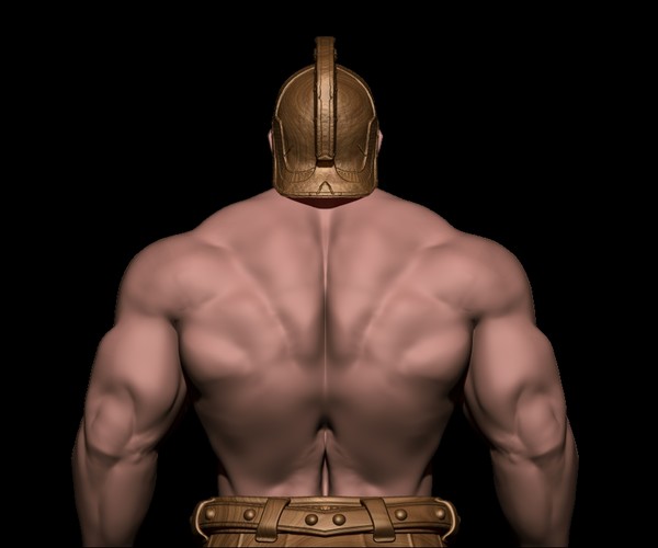 ArtStation - bodybuilder fighter | Game Assets