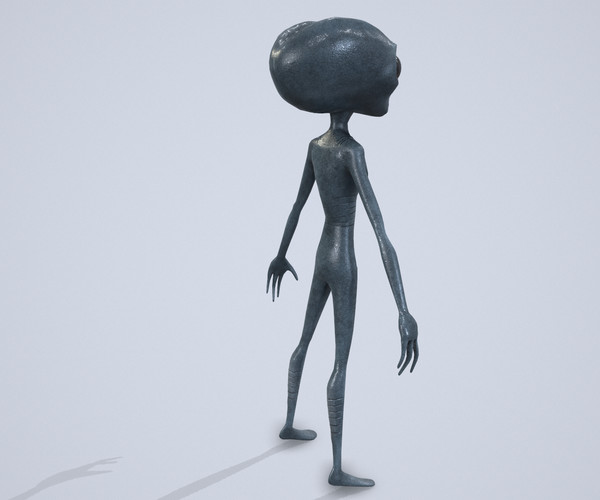ArtStation - Alien character 3d Model | Resources