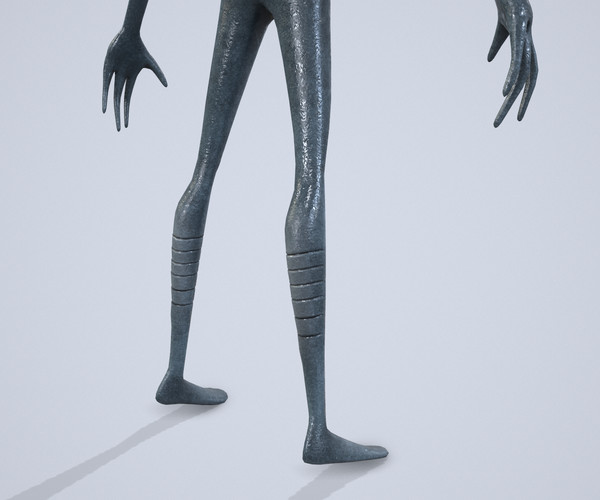 ArtStation - Alien character 3d Model | Resources