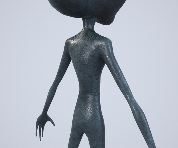 ArtStation - Alien character 3d Model | Resources