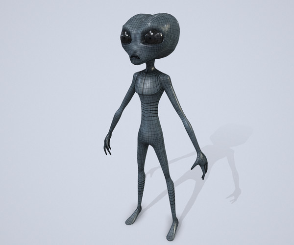 ArtStation - Alien character 3d Model | Resources
