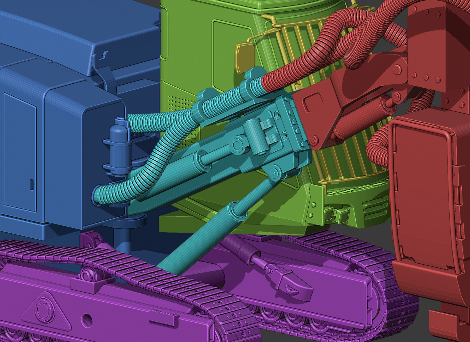 ArtStation - Sandvik DP1500i 3D Print Ready Toy (includes CGI version ...