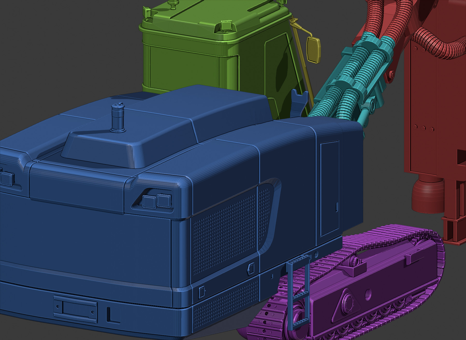 ArtStation - Sandvik DP1500i 3D Print Ready Toy (includes CGI version ...