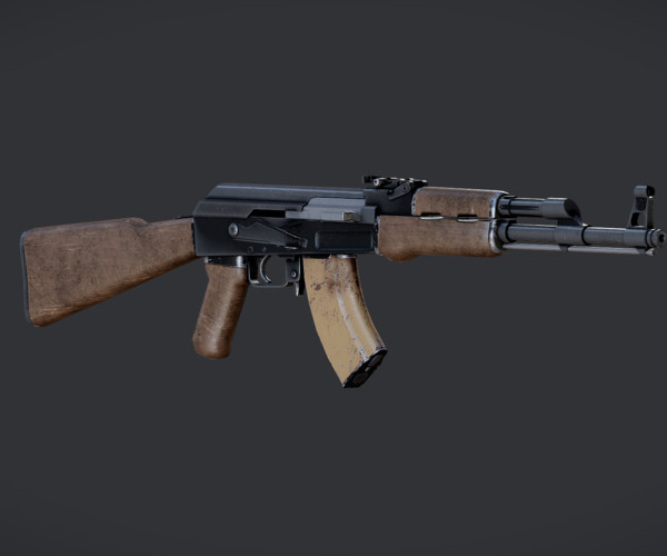 ArtStation - Original (factory blueprint based) AK-47 | Resources